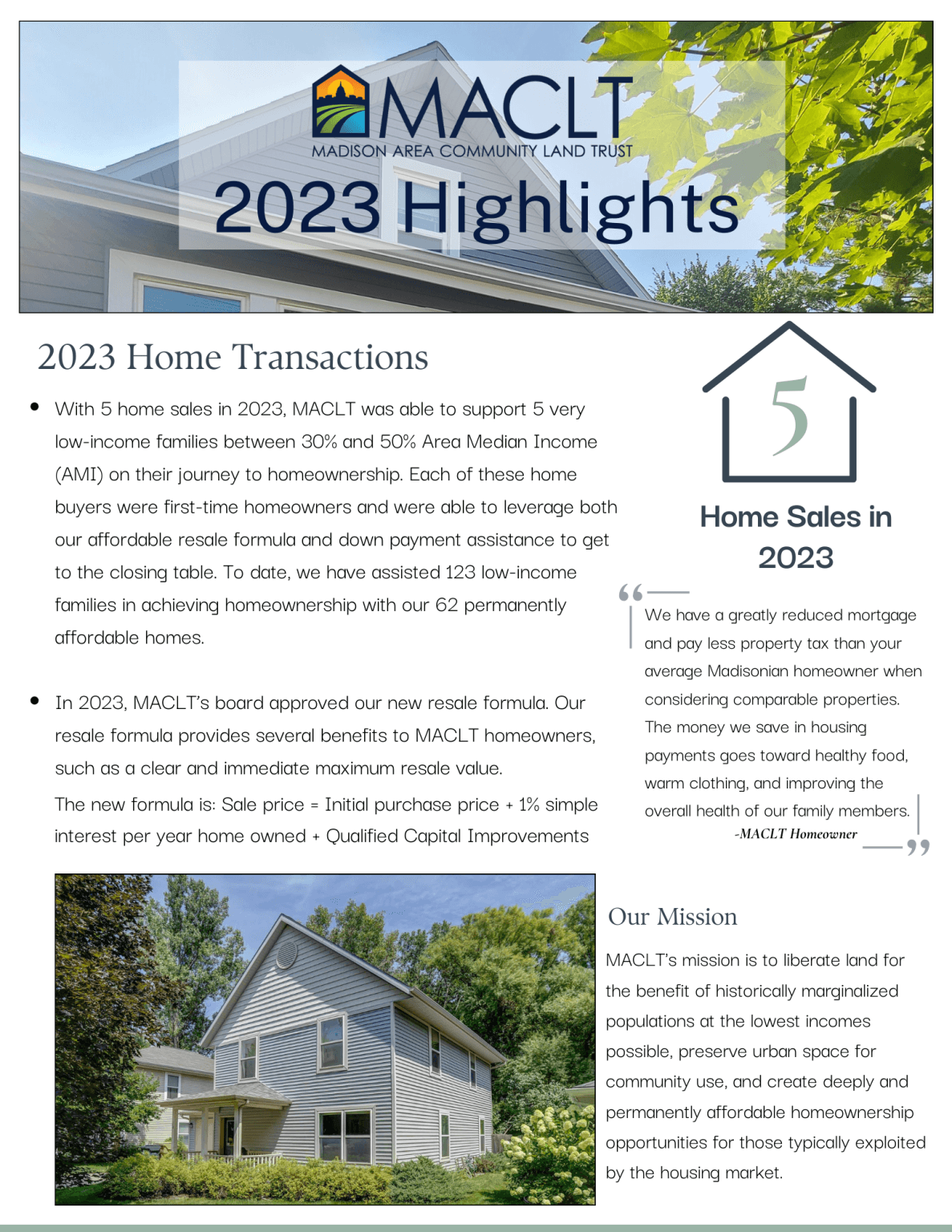 news - Madison Area Community Land Trust